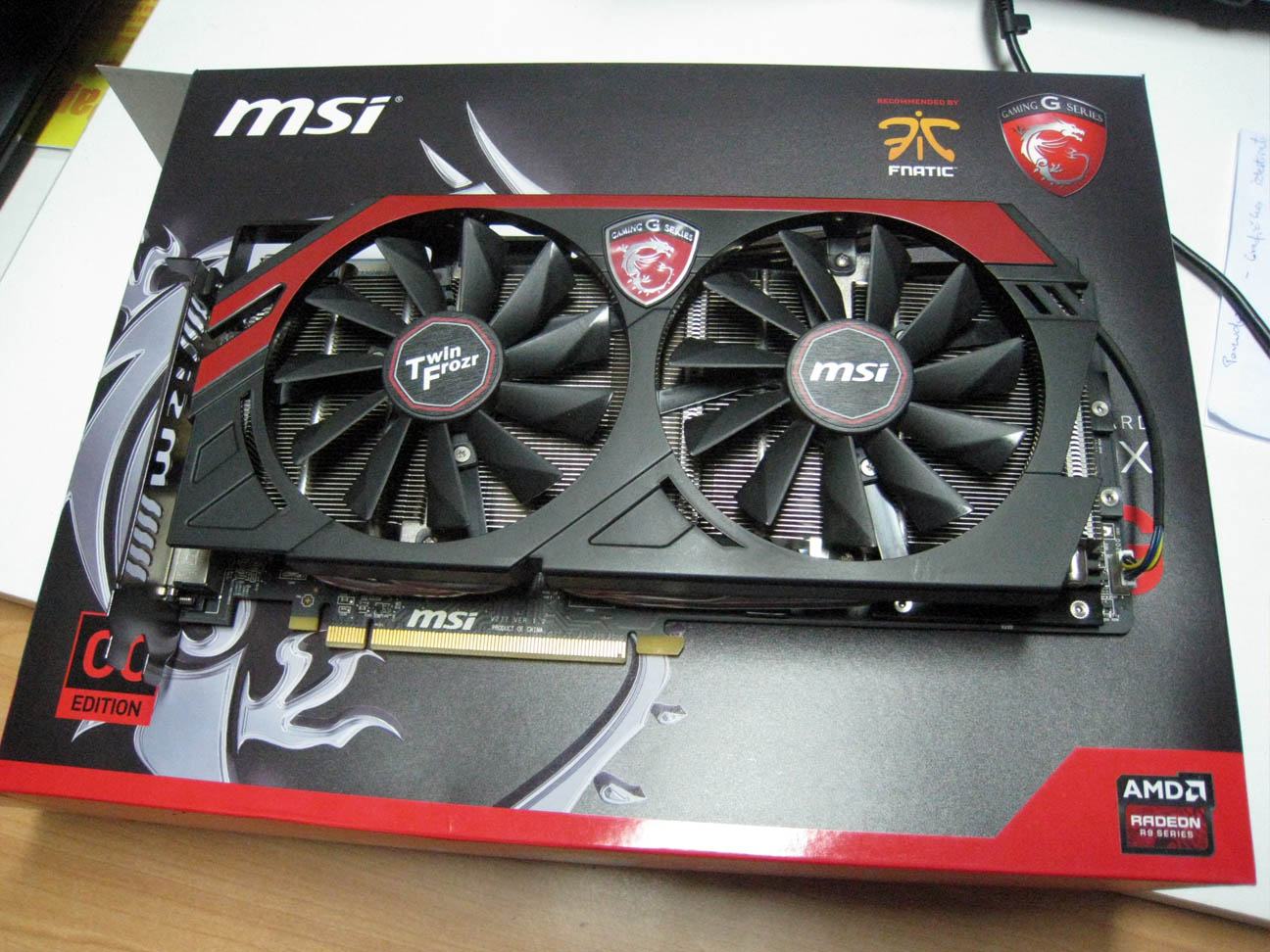 AMD R9 280X MSI GAMING TWIN FROZR 3GB DDR5 GARANCIJA 2mj 2017