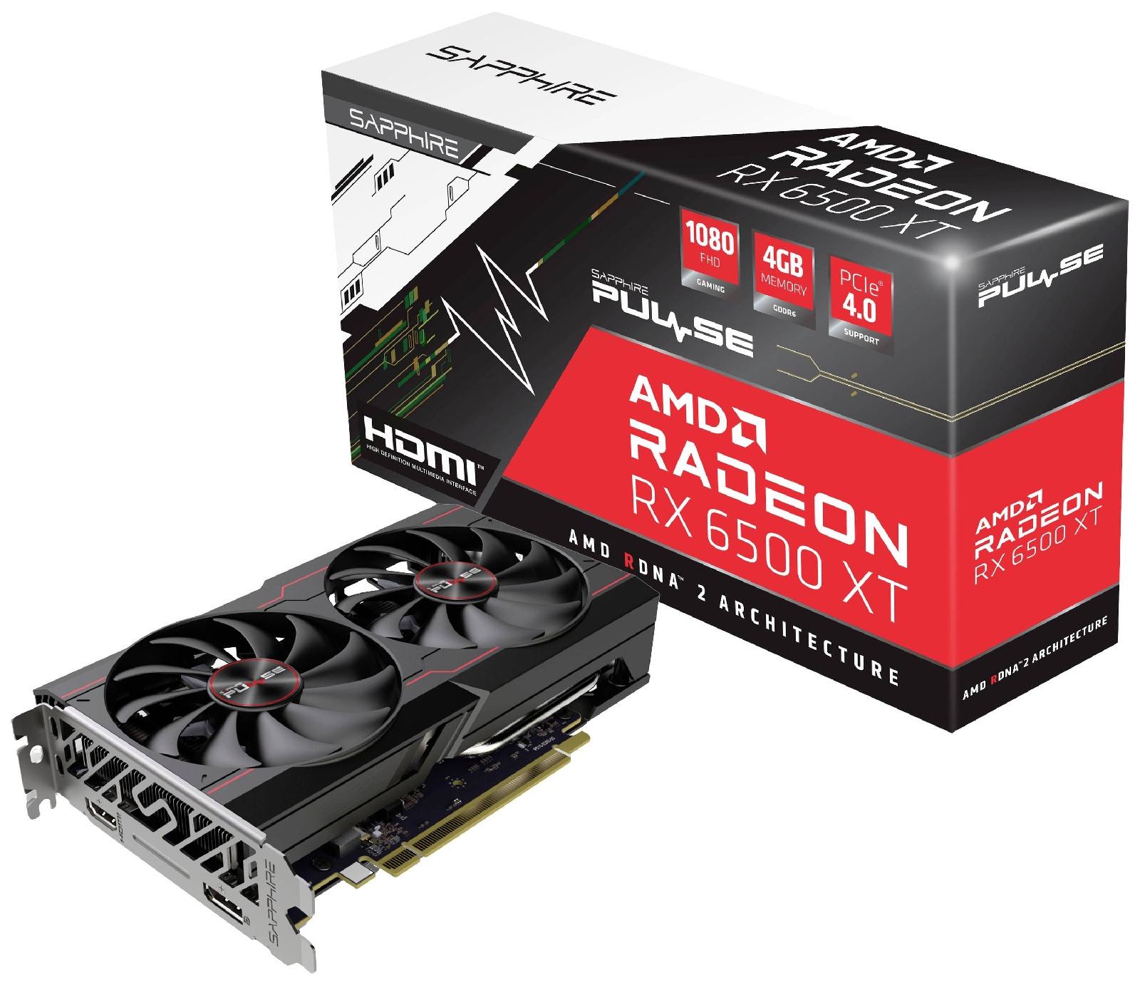 Amd radeon 6500XT Saphire Pulse