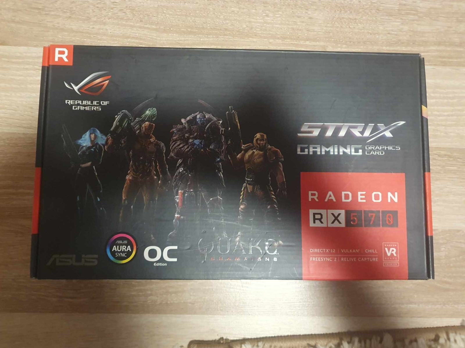 AMD RADEON ASUS STRIX RX 570 4GB GDDR5