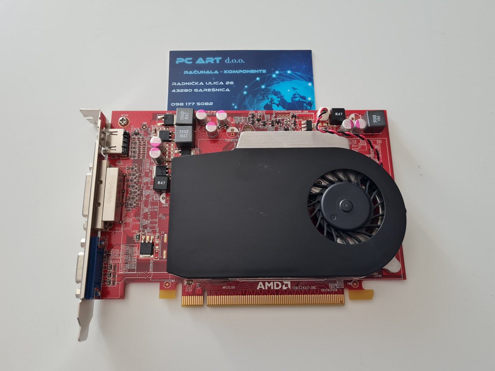 AMD Radeon HD 6670, 1GB, PCI-E, HDMI, DVI, VGA - Račun / R1 / Jamstvo