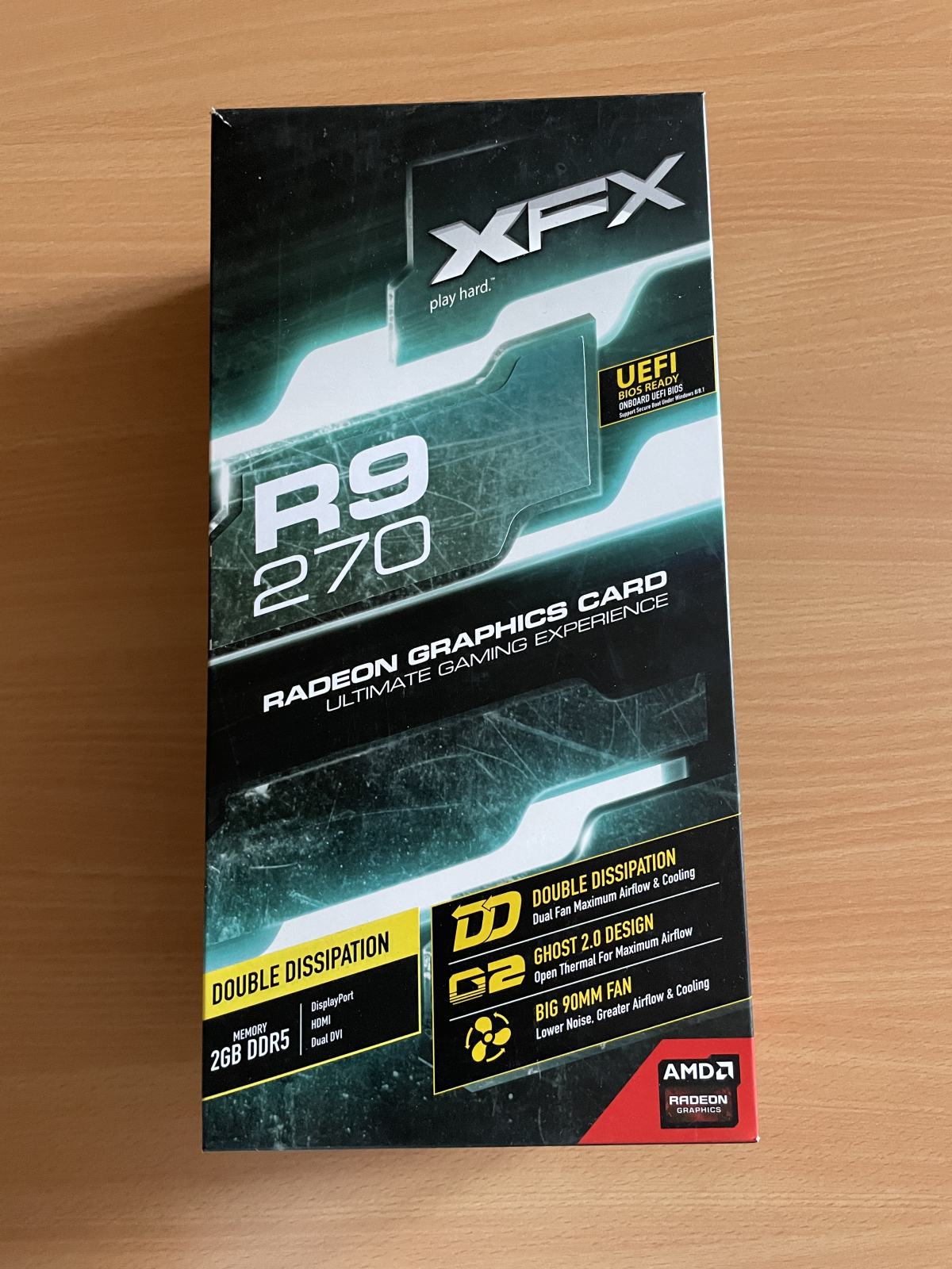 AMD Radeon R9 270 2GB XFX (dual fan)