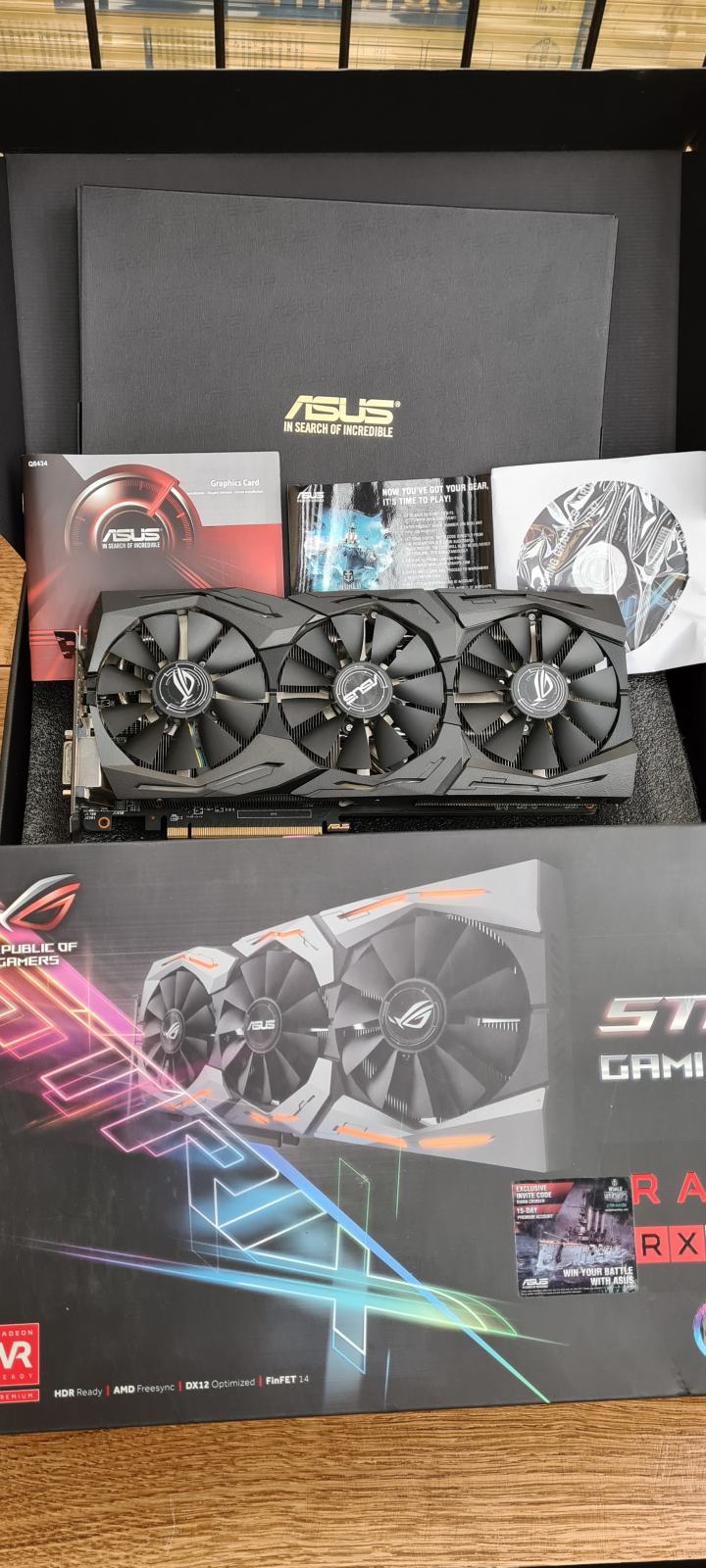 RX 480 8GB ASUS ROG STRIX GAMING OC 10/10