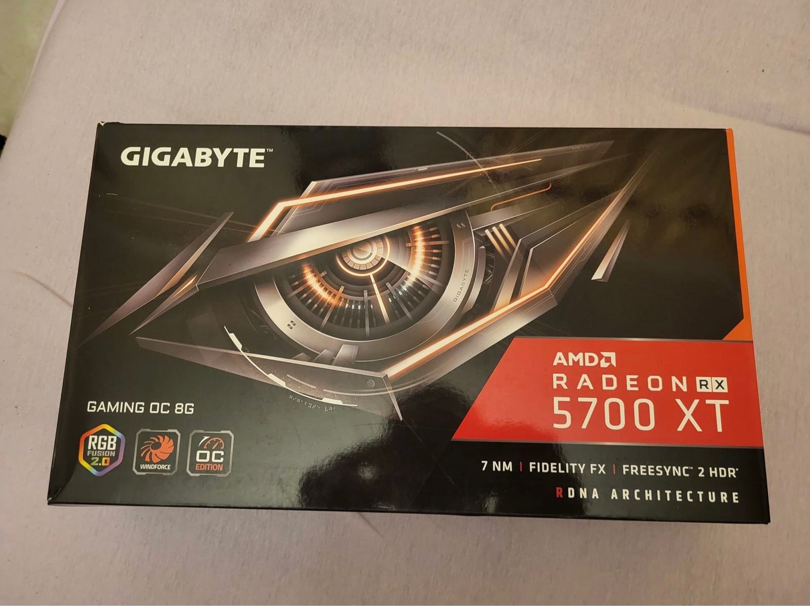 AMD radeon RX 5700 XT 8gb
