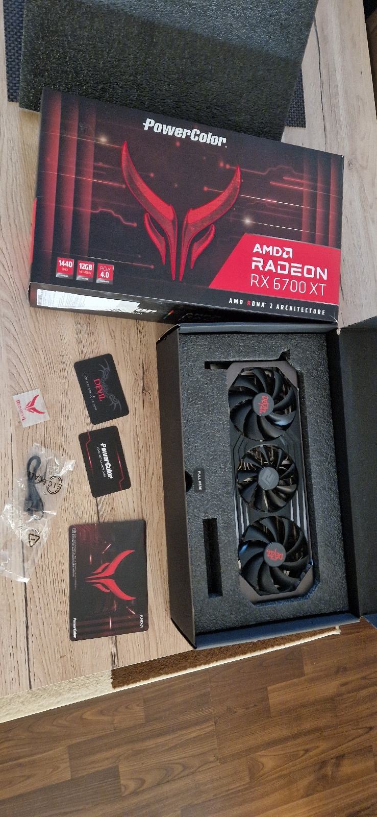 AMD RADEON RX 6700 XT RED DEVIL 12GB GDDR6