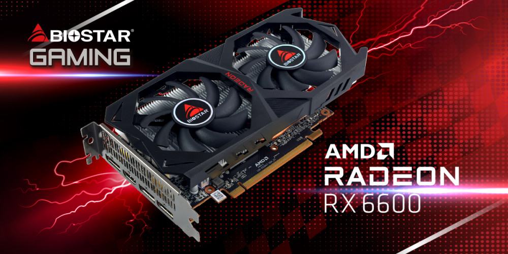 AMD Radeon RX6600 GPU, 8GB