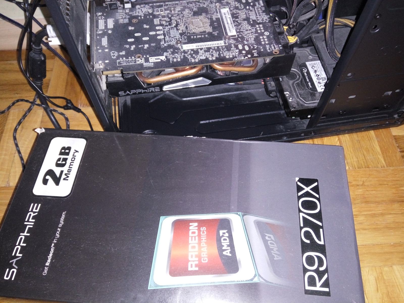 AMD Radeon Sapphire R9 270X 2gb GDDR5
