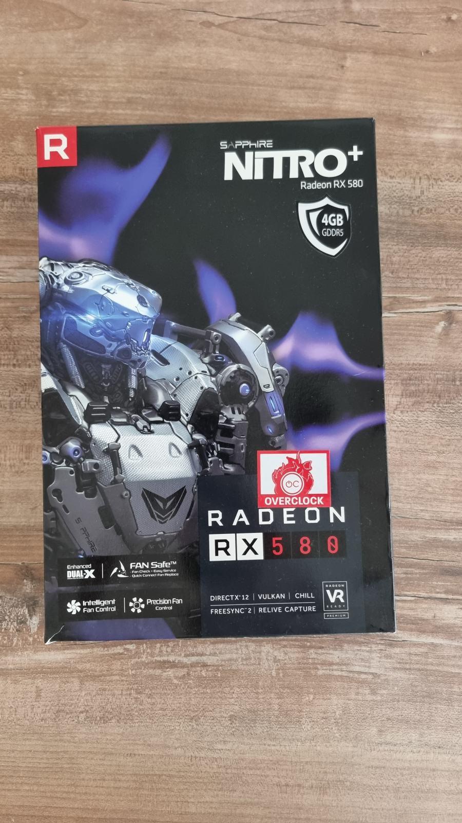 AMD RX 580 4gb Nitro+ Sapphire - odlično za igrice