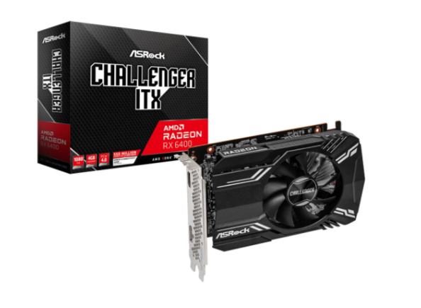 ASROCK Radeon RX 6400 4GB GDDR6 Challenger