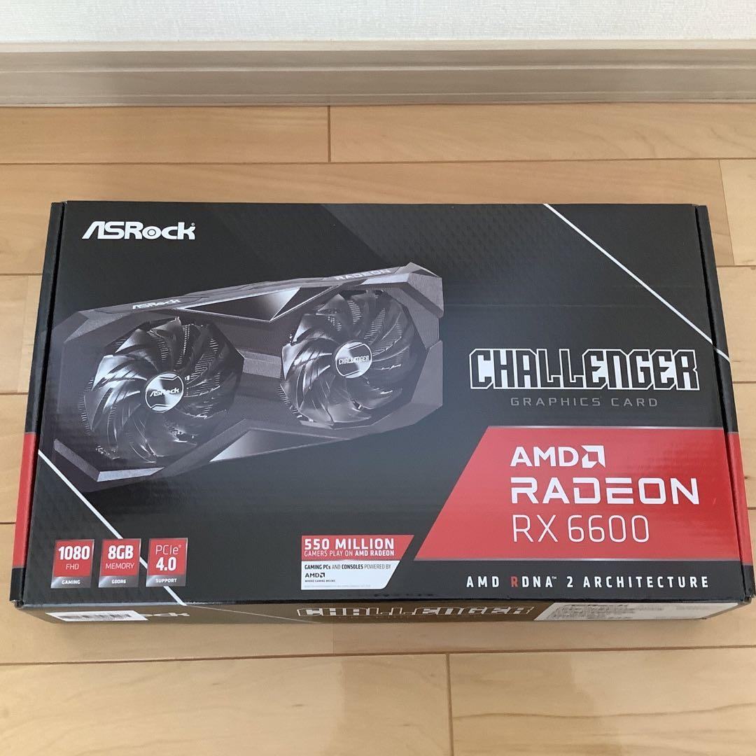 ASRock RX6600 Challenger D 8GB - novo, 3 god jamstva! (HR Račun)