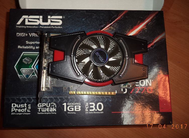 ASUS AMD Radeon HD 7770 1GB GDDR5 128bit DX12 PCI-E grafička
