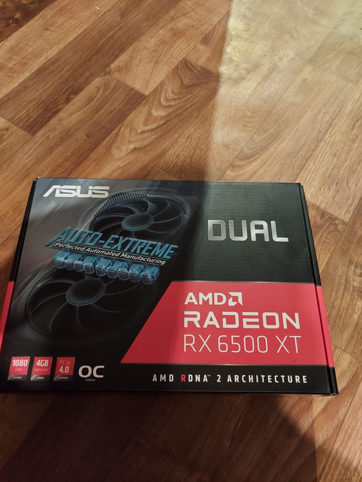 Asus Dual RX 6500 XT 4GB GDDR6 ***ZAMJENA ZA JAČE***