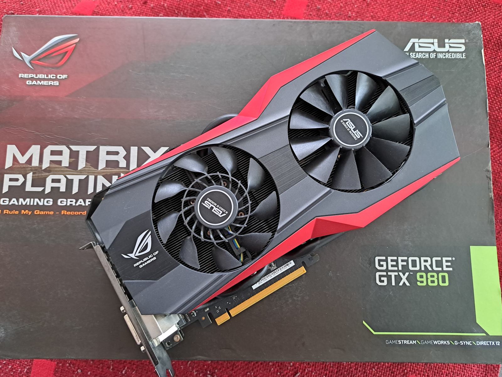 ASUS Matrix GTX 980