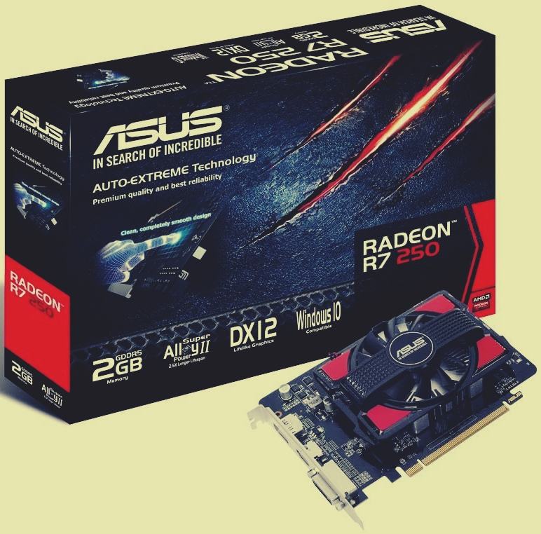 ASUS Radeon R7 250 2GB GDDR5