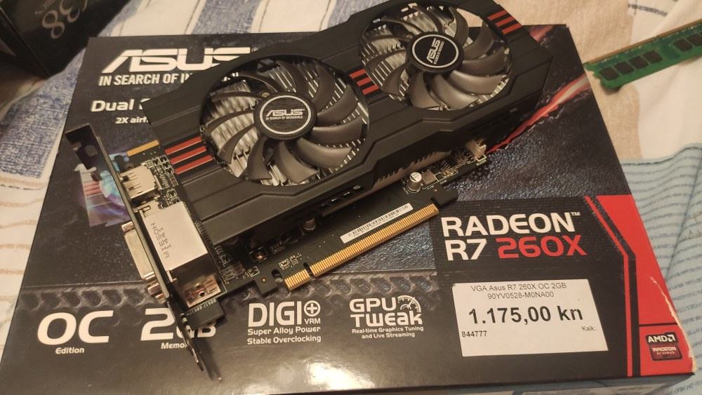 ASUS Radeon r7 260x