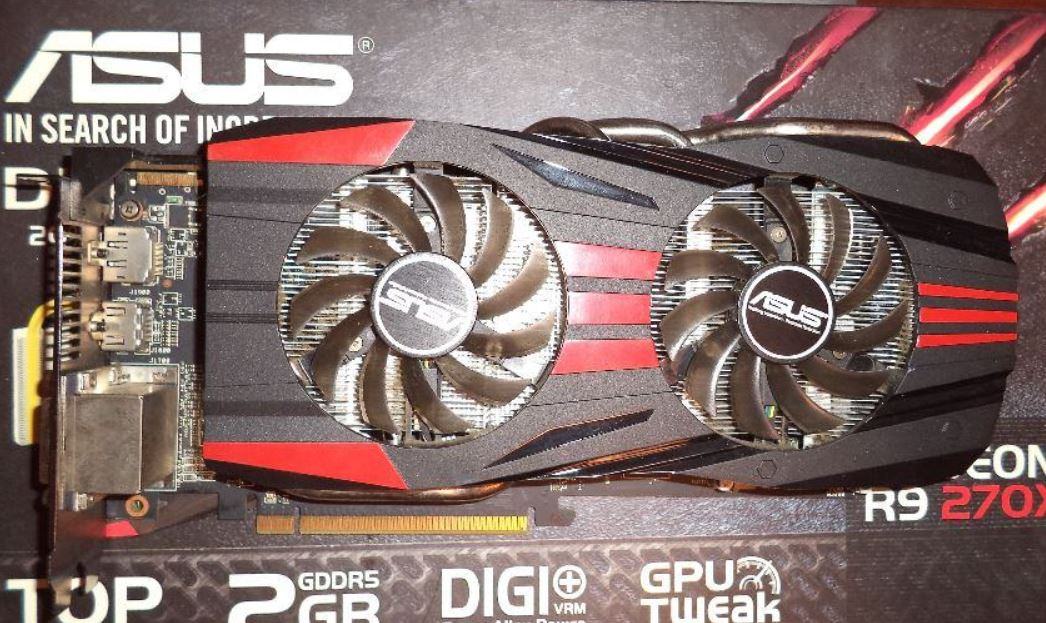 Asus Radeon R9 270X DirectCU II Top OC 2GB GDDR5 256bit DX12 grafička