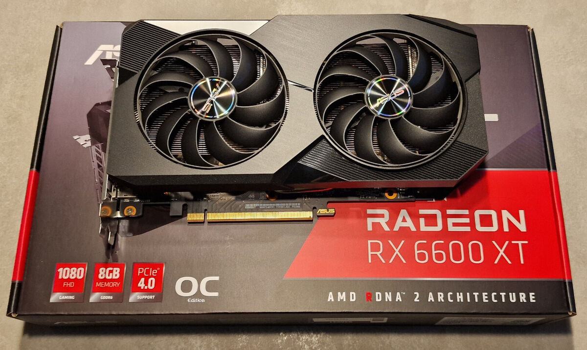 ASUS Radeon RX 6600 XT OC 8GB GDDR6