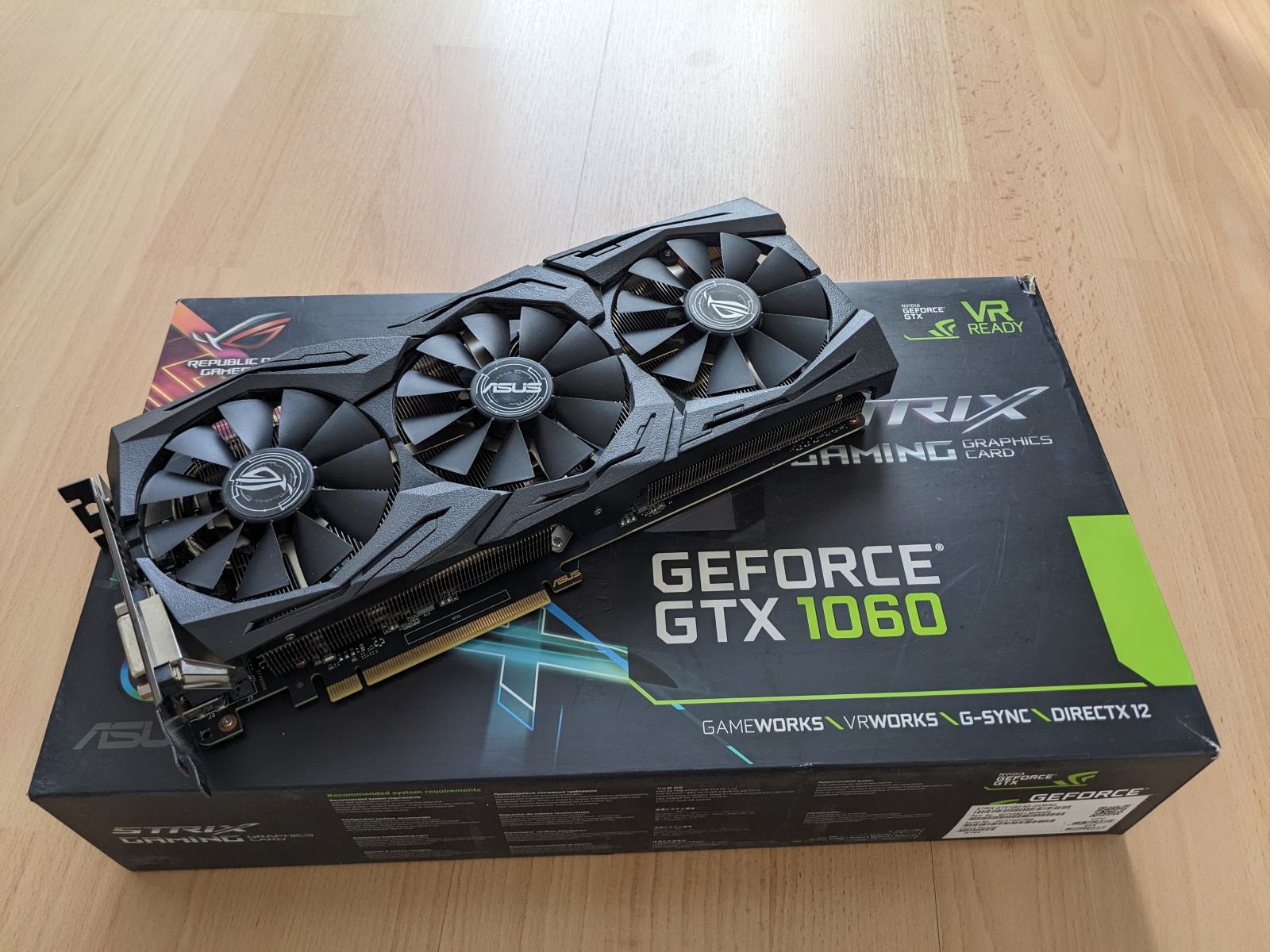 Asus ROG Strix GTX 1060 6GB