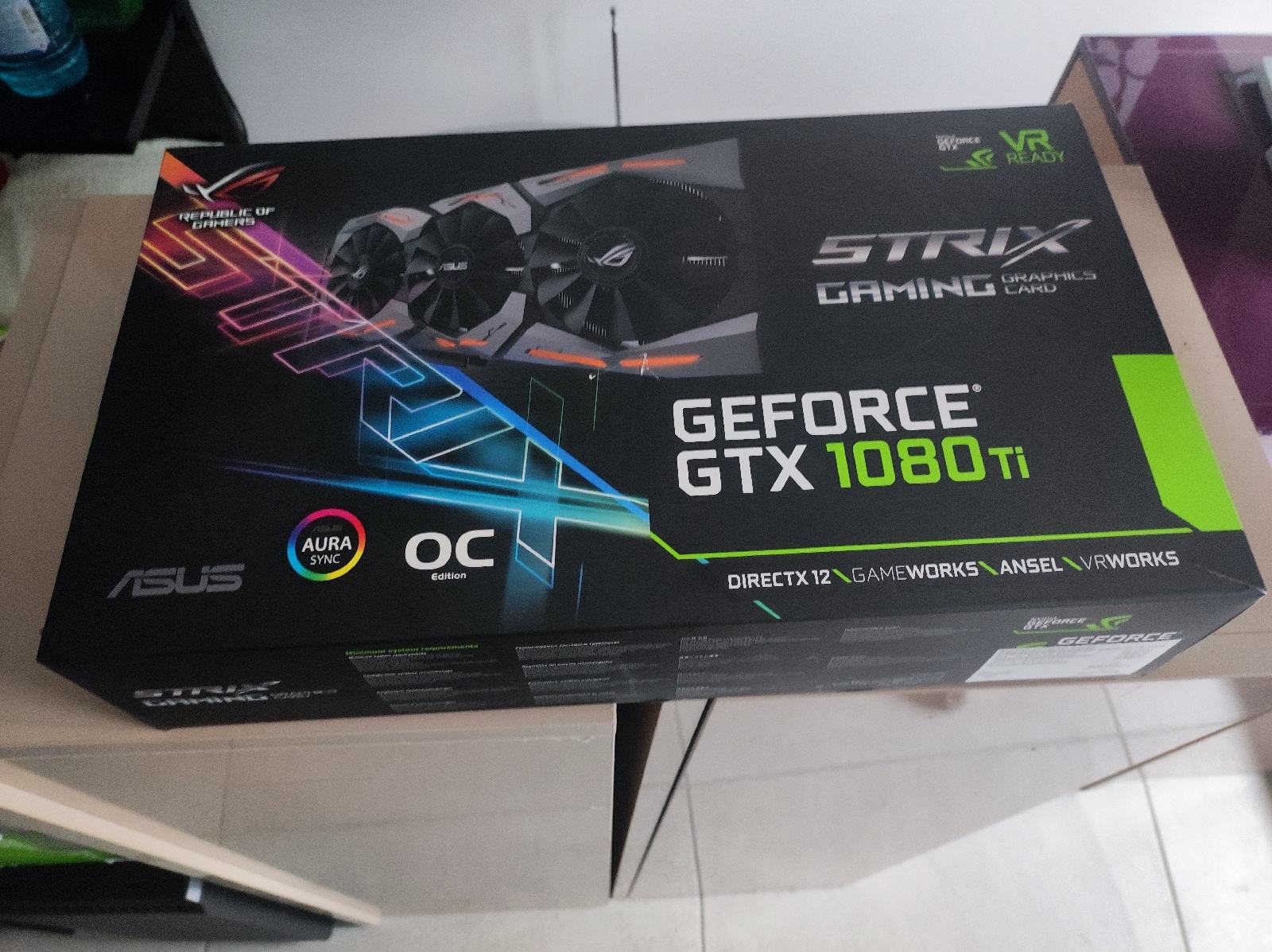 PRILIKA! ASUS ROG STRIX GTX 1080 TI OC 11GB RGB samo 2199KN!