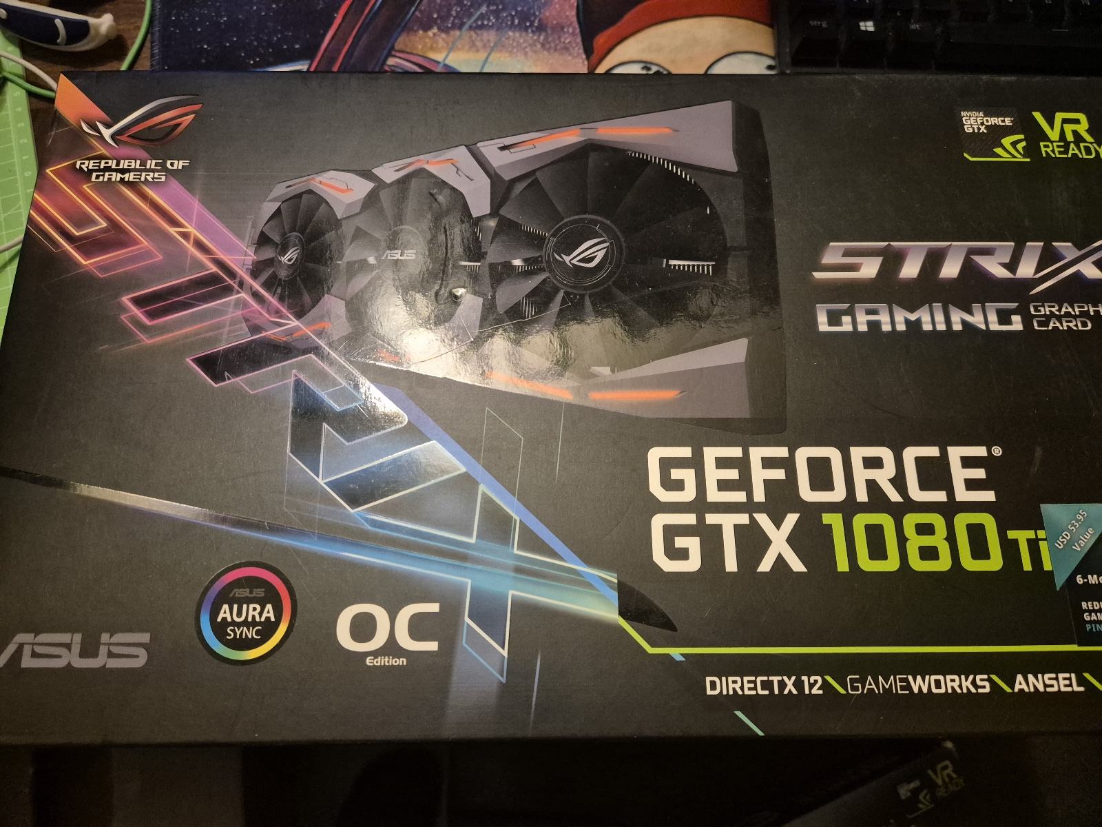 ASUS ROG STRIX GTX 1080TI 11GB