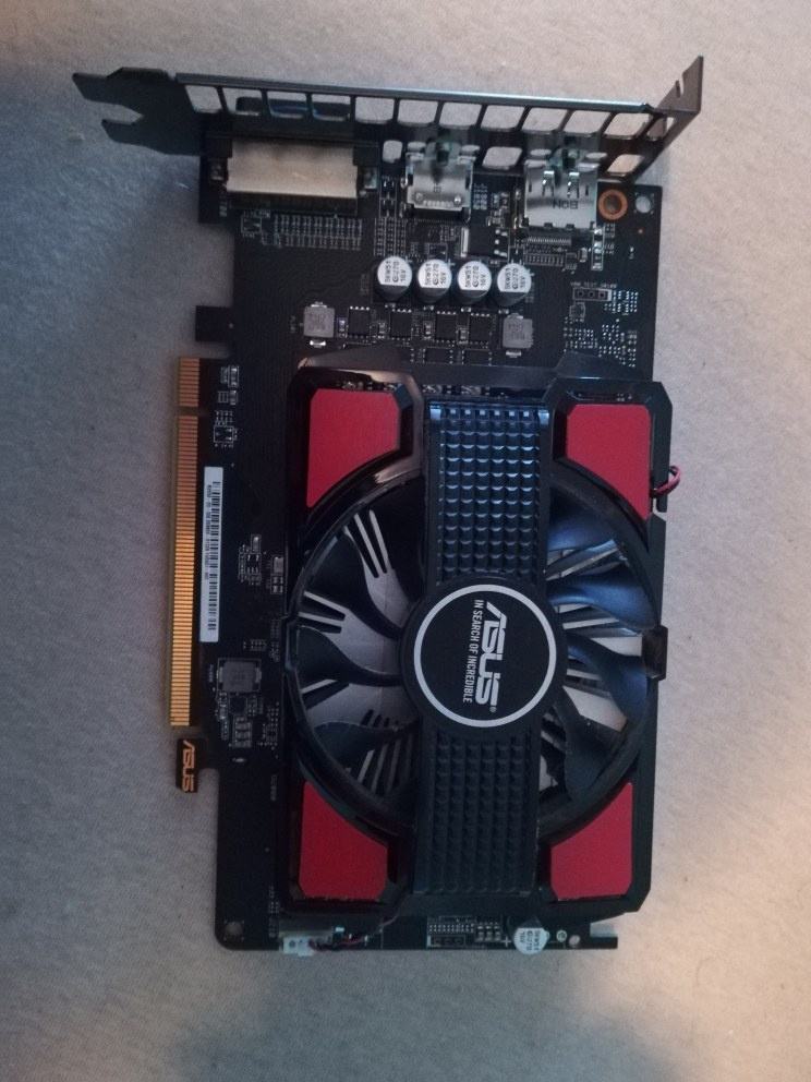 ASUS Rx 550 2gb