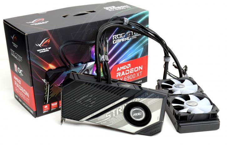Asus Strix RX 6900 XT LC Top