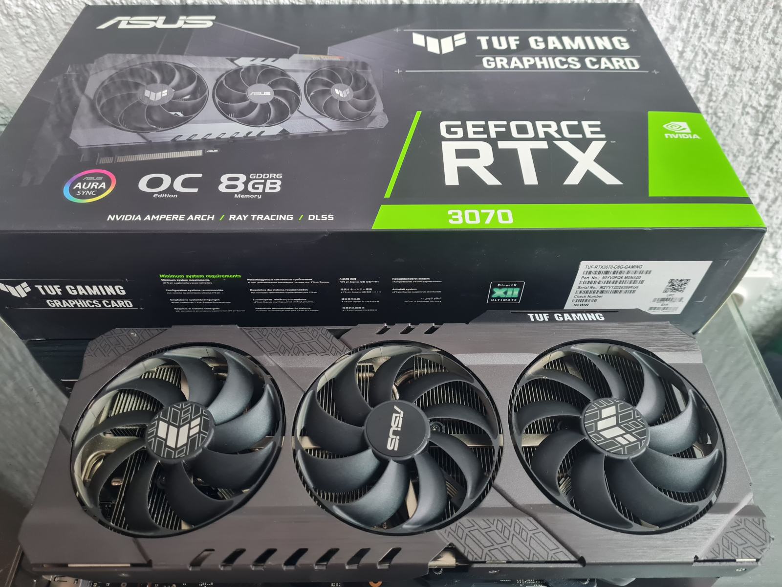 Asus TUF Gaming GeForce RTX™ 3070 OC Edition