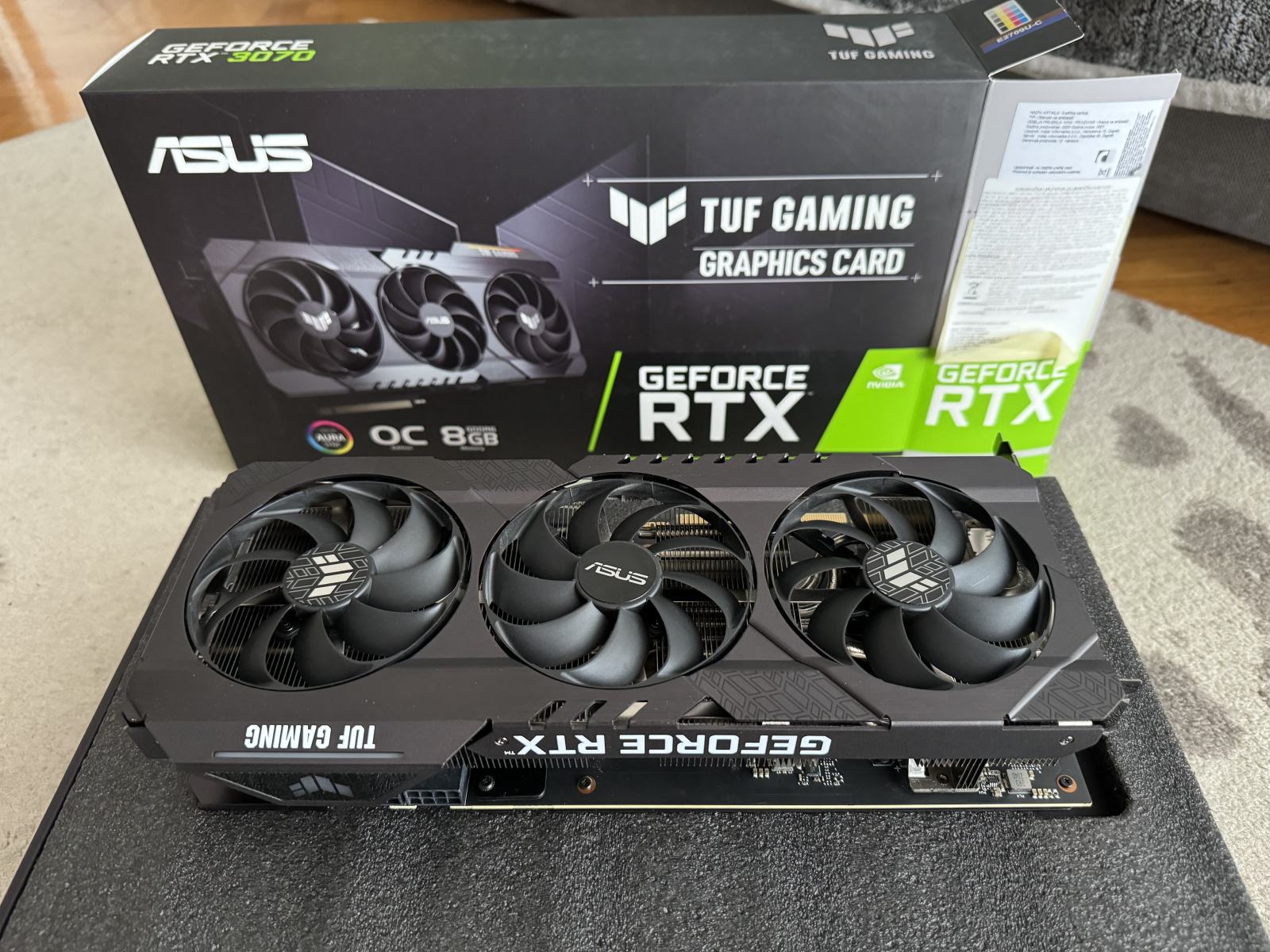 Asus TUF Gaming GeForce RTX 3070 OC Edition