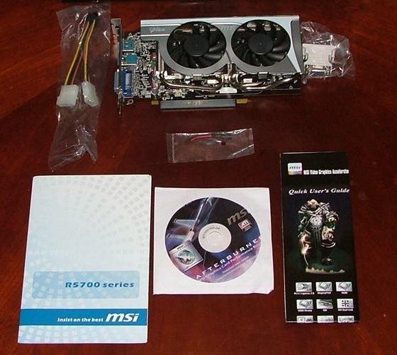 ATI MSI R5770 HAWK Radeon HD 5770 1GB DDR5