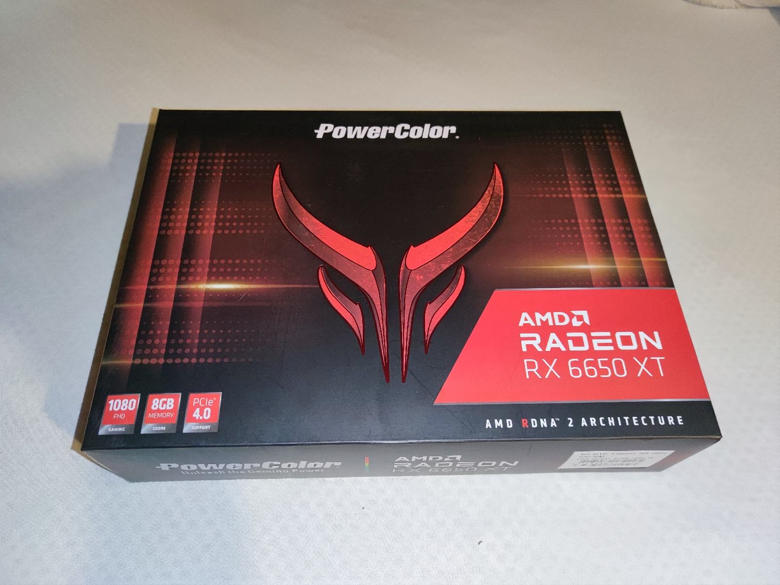NOVO Garancija 3.g POWERCOLOR Radeon RX 6650 XT Red Devil, 8GB GDDR6