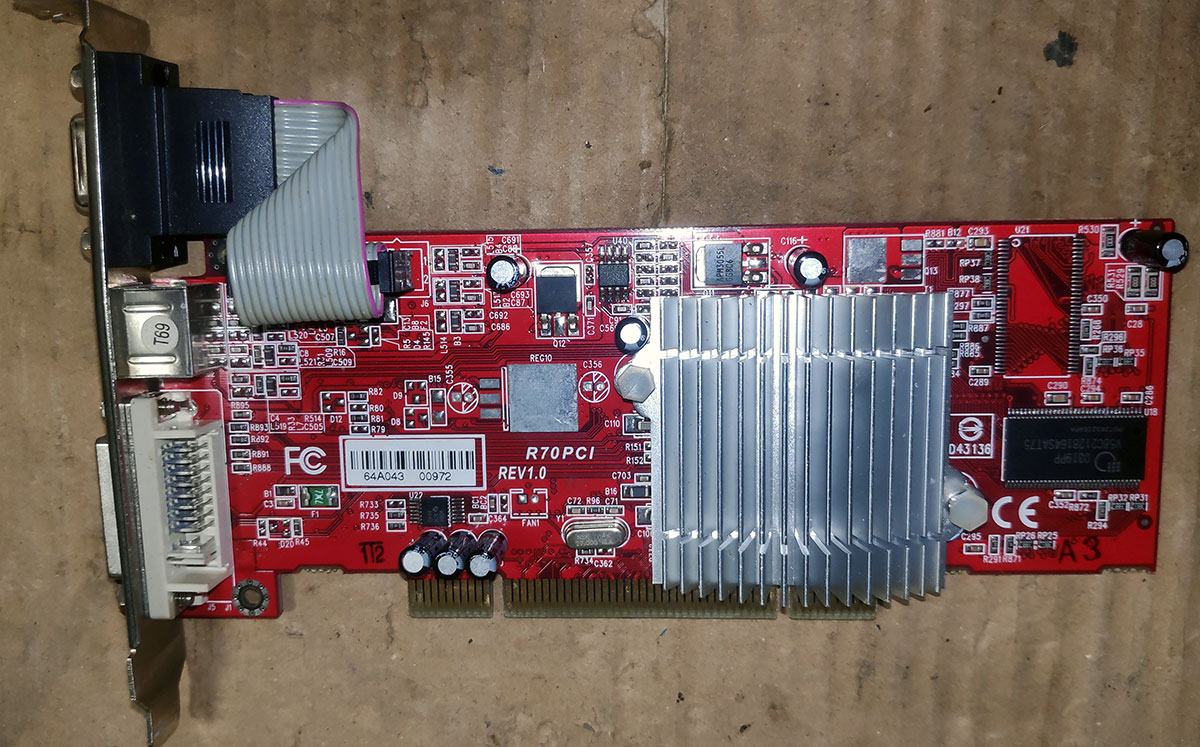 GeCube ATI Radeon 7000 R70PCI PCI VGA R7000PCI-A3 grafička kartica