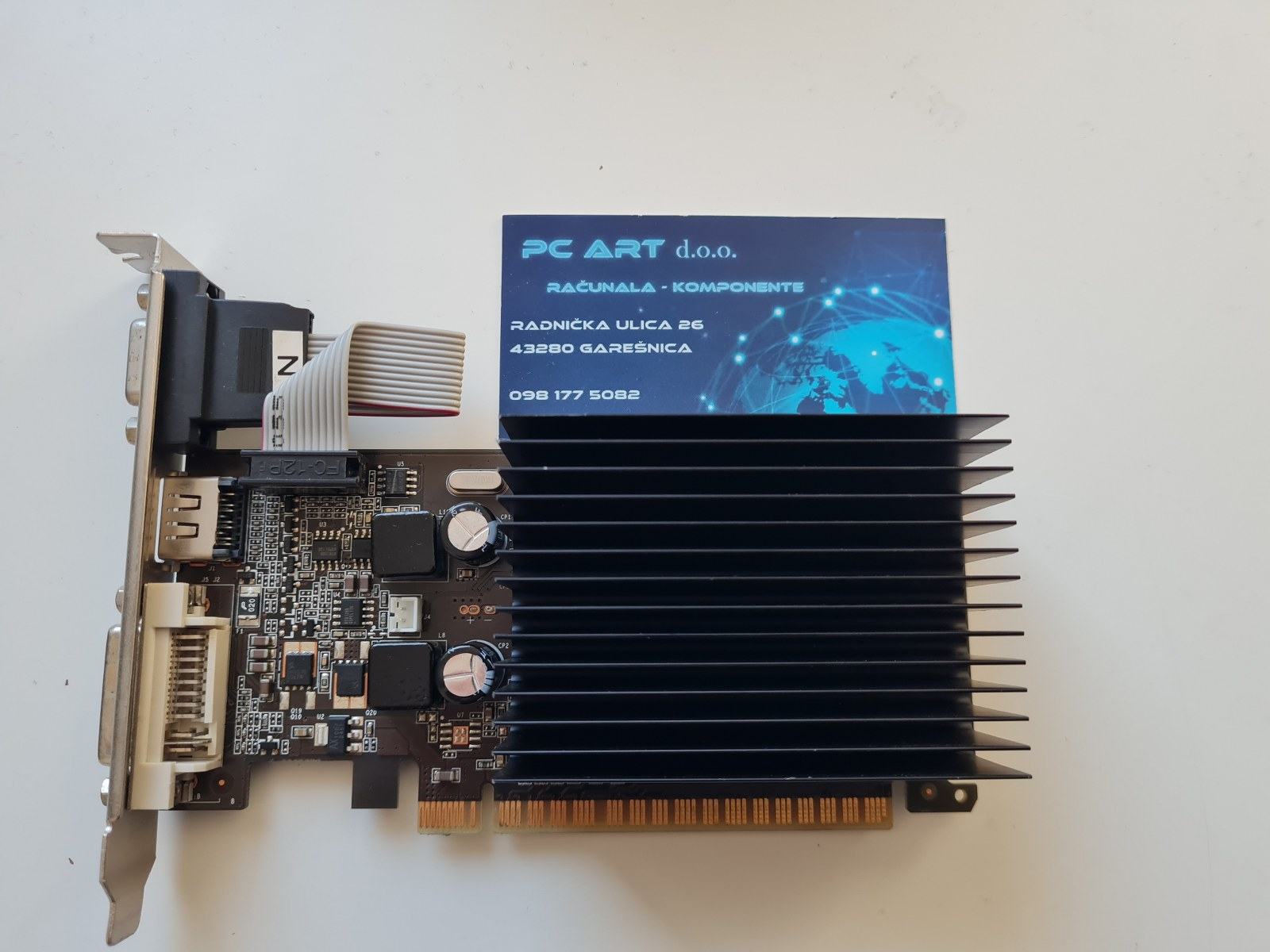 GeForce GT 710 1GB, PCI-E, HDMI, DVI, VGA - Račun / R1 / Jamstvo