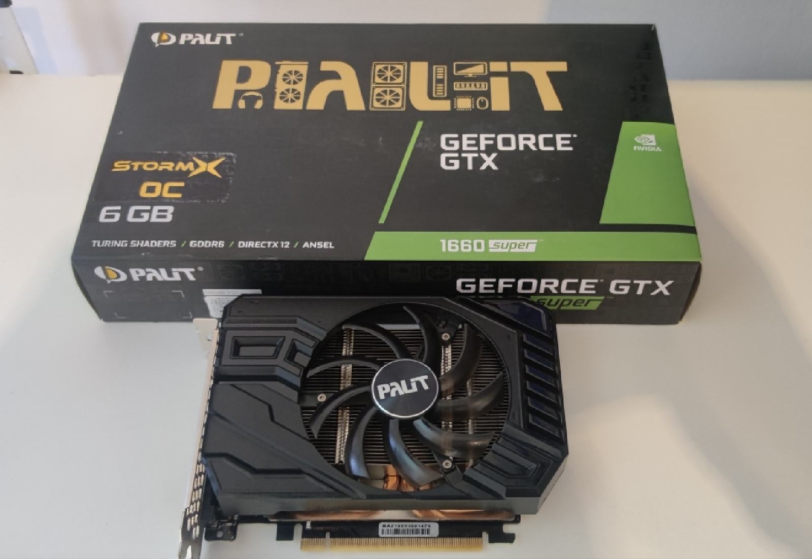 GeForce GTX 1660 Super StormX OC, 6GB, GDDR6, HR jm. do 16.03.2023