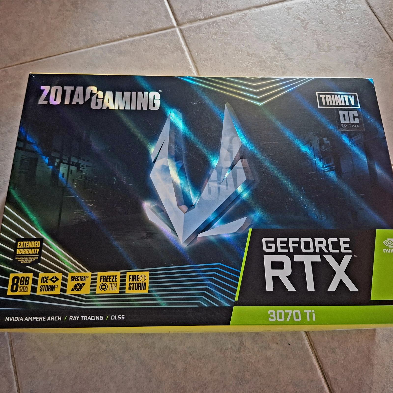 Geforce RTX 3070 Ti Zotac Trinity