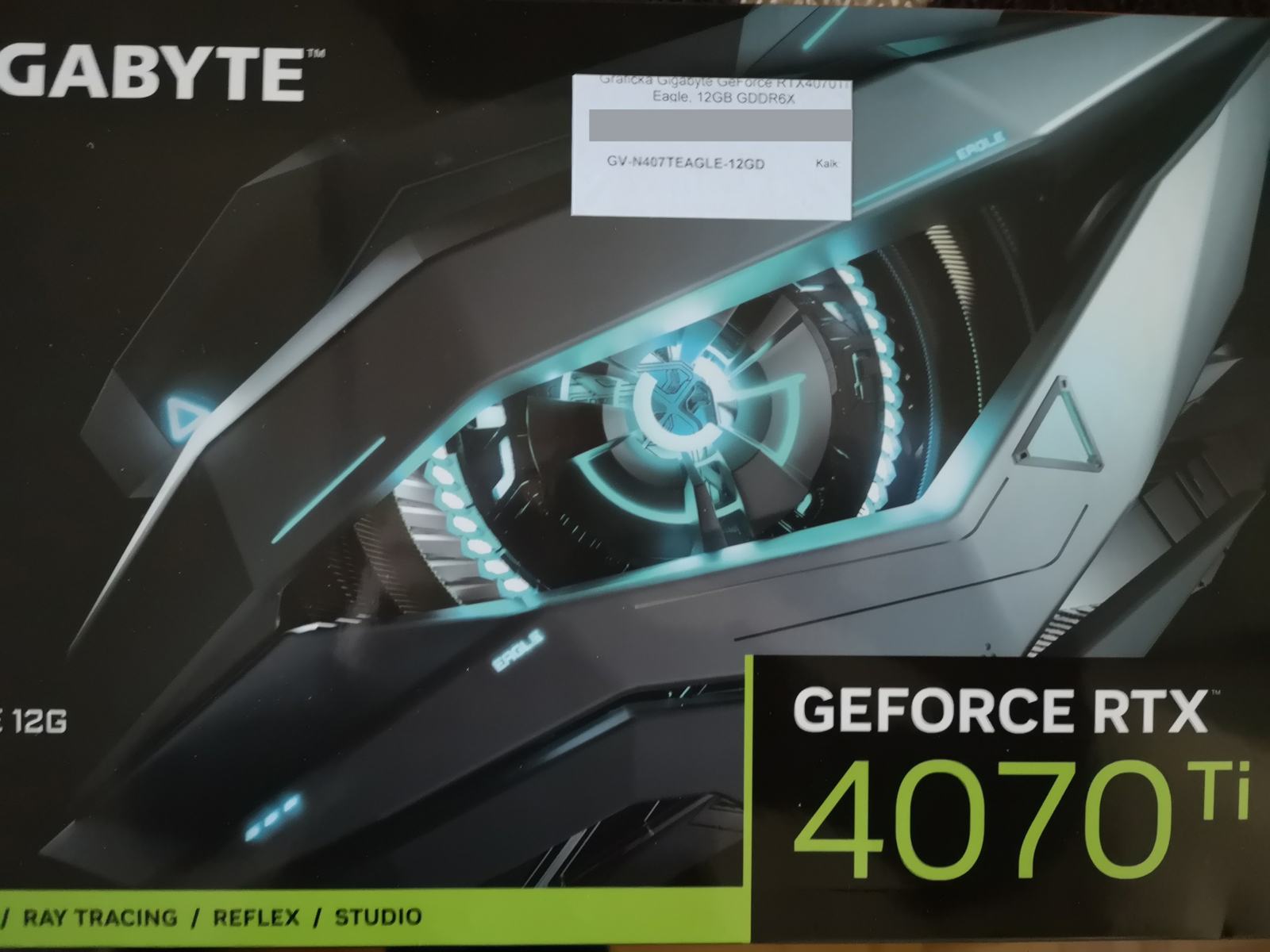 gigabyte Eagle 470ti, garancija, račun