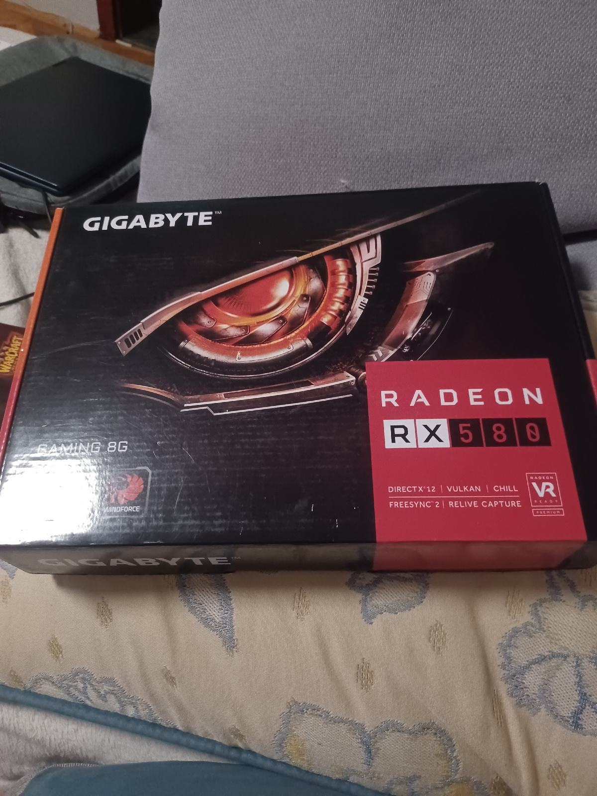 gigabyte 580 rx 8gb gaming x rgb windforce ZAMHENA RAZNO