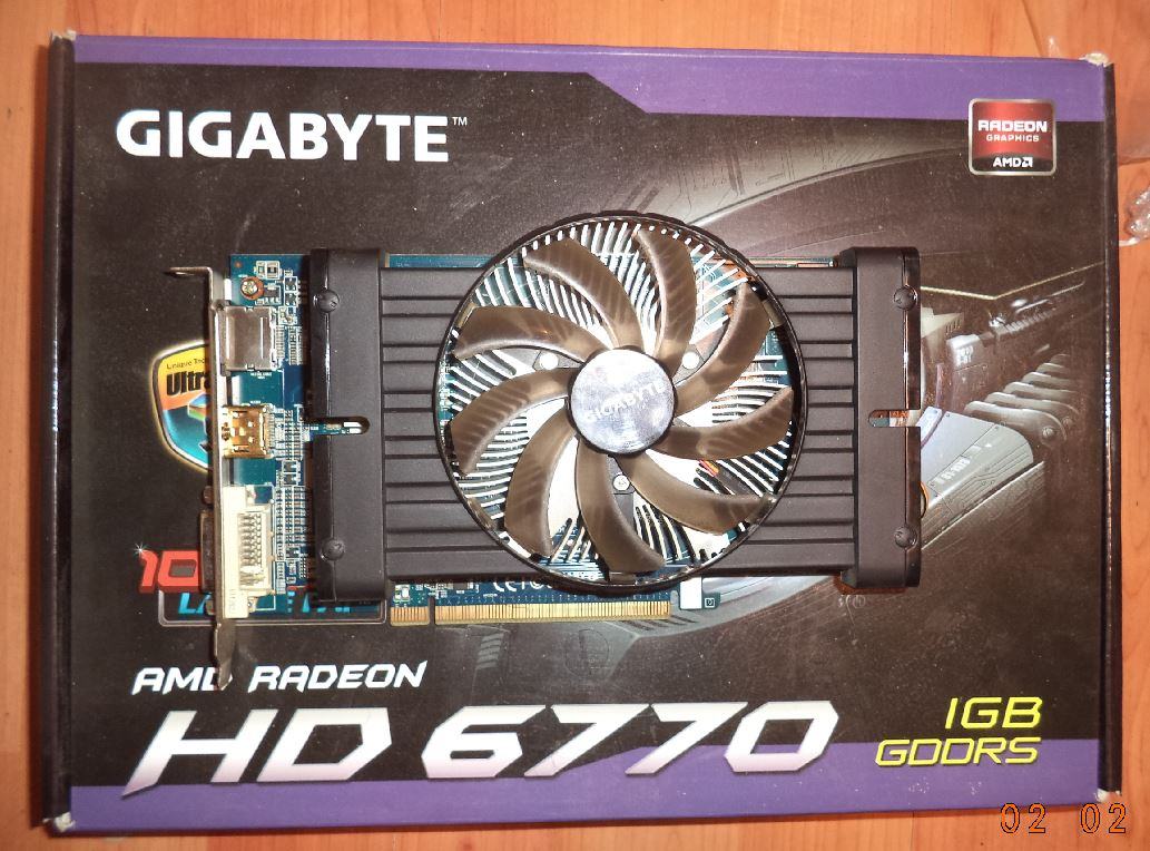 Gigabyte AMD Radeon HD 6770 1GB GDDR5 128bit DX11 PCI-E grafička