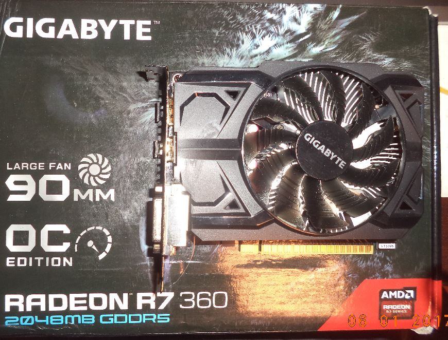 Gigabyte AMD Radeon R7 360 OC 2GB GDDR5 128-bit grafička