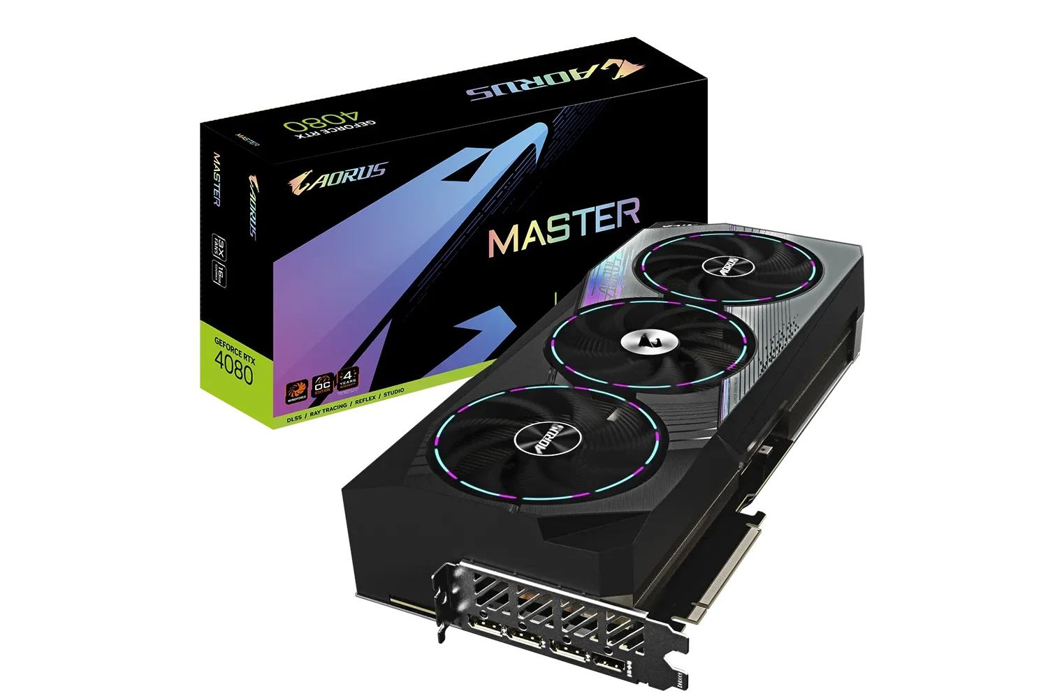 Gigabyte AORUS GeForce RTX 4080 16GB MASTER, grafička kartica