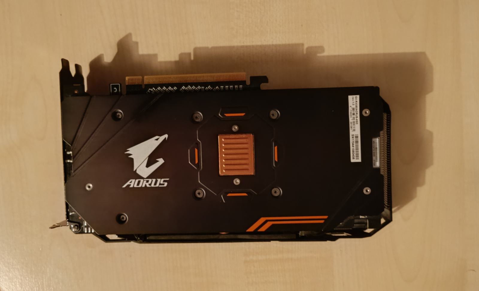 GIGABYTE AORUS RX580 4GB