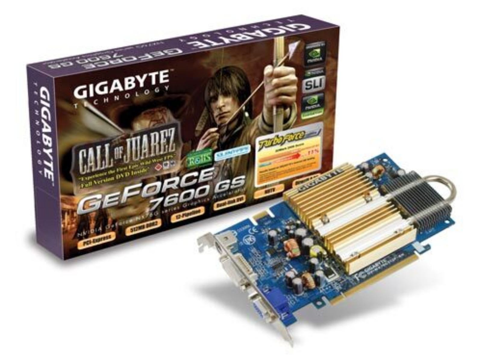 Gigabyte GeForce 7600 GS grafička kartica (SPLIT)