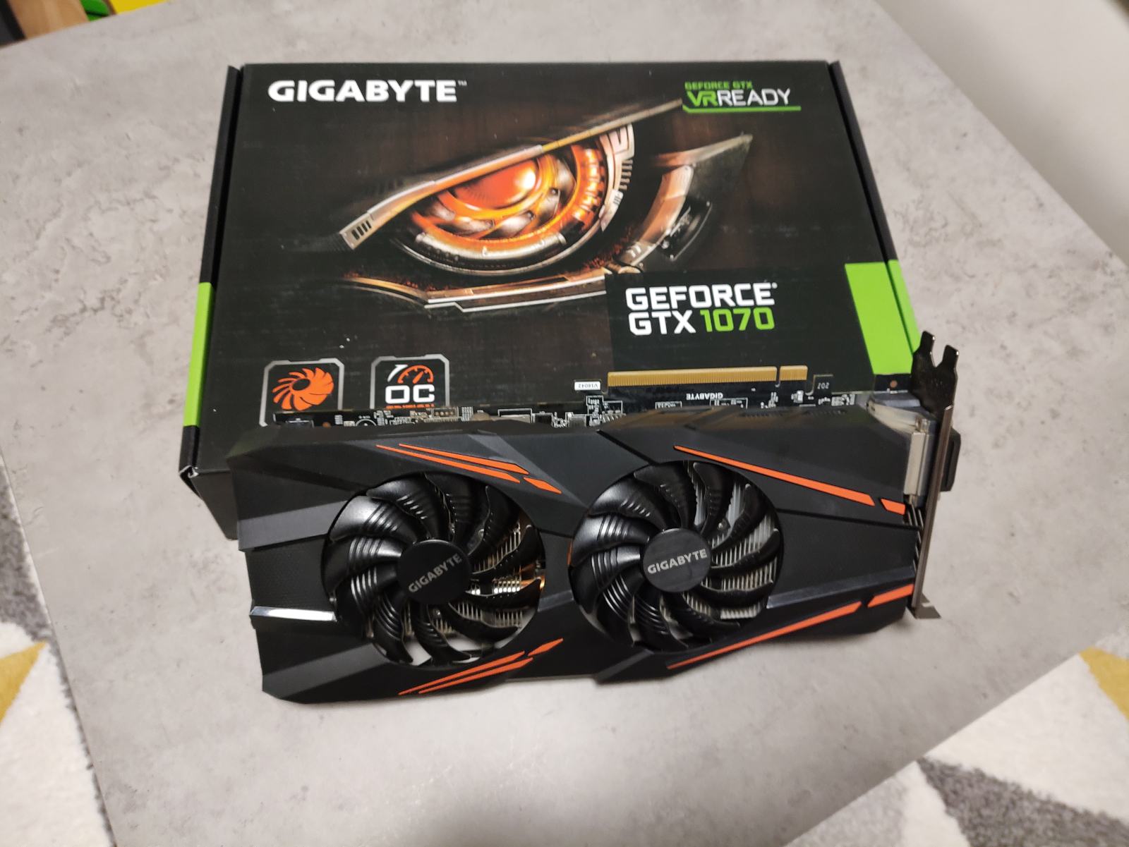 Gigabyte GeForce GTX 1070 Windforce OC 8G
