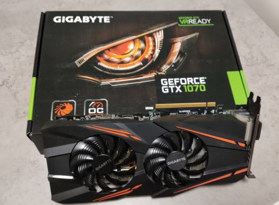 Gigabyte GeForce GTX 1070 WINDFORCE OC 8GB GDDR5 256-bit DX12 gpu