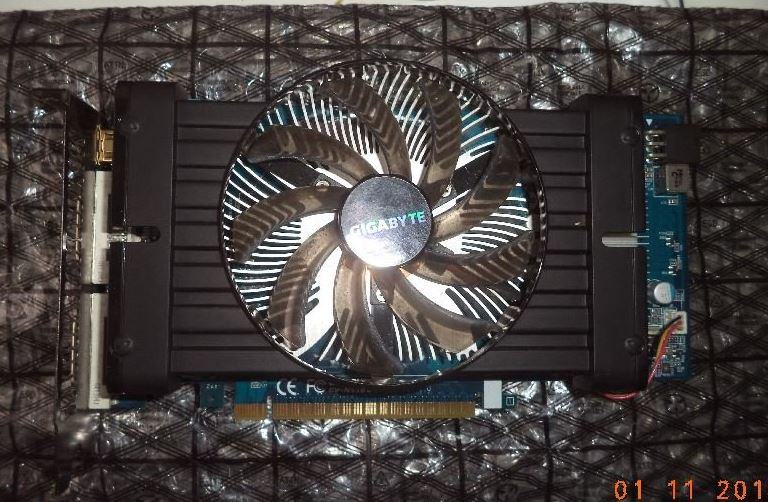 Gigabyte GeForce GTX 550 Ti OC 1GB GDDR5 192bit DX12 PCI-E grafička