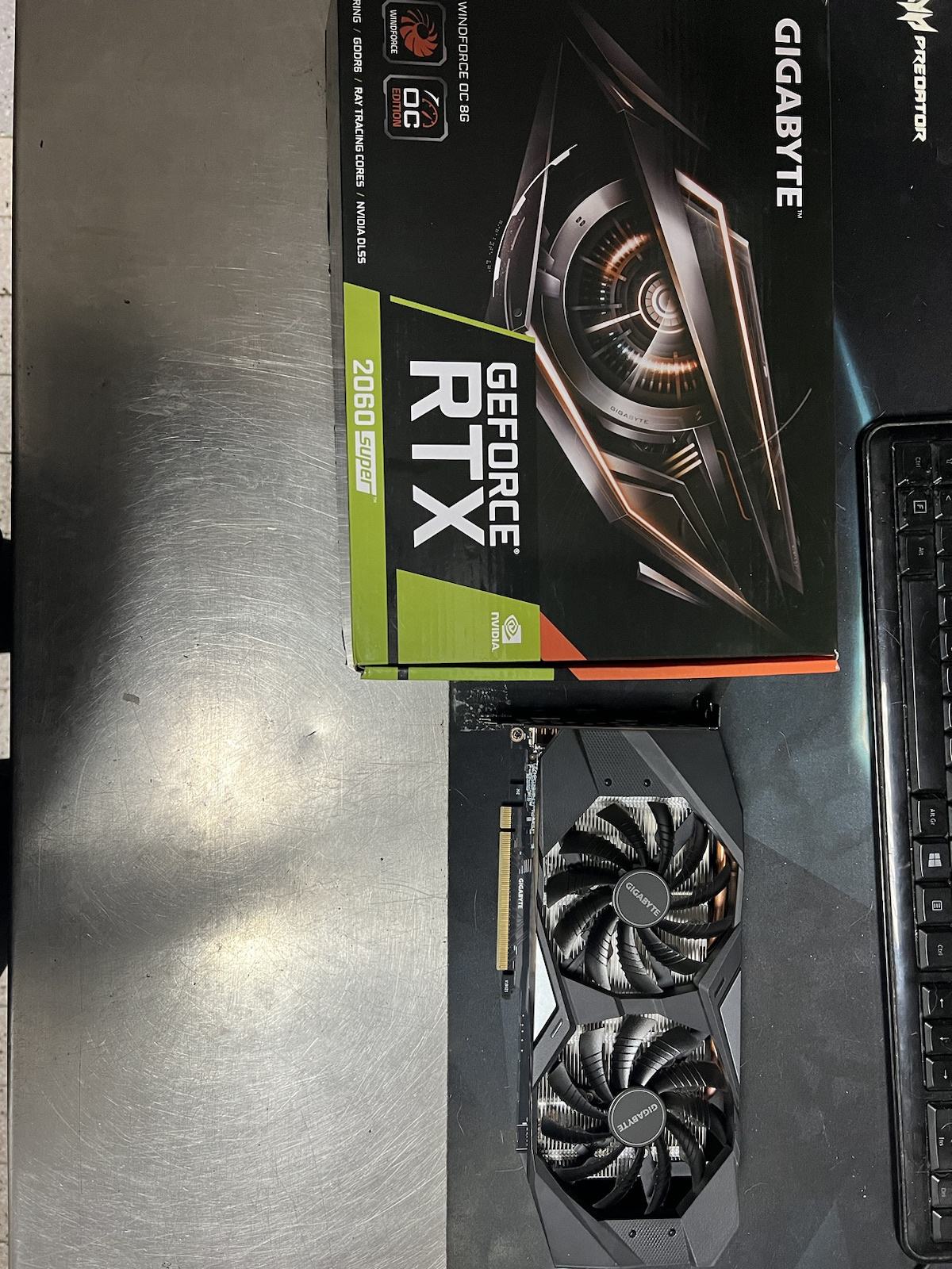 Gigabyte GeForce RTX 2060 8GB GDDR6 SUPER WINDFORCE OC PCIE