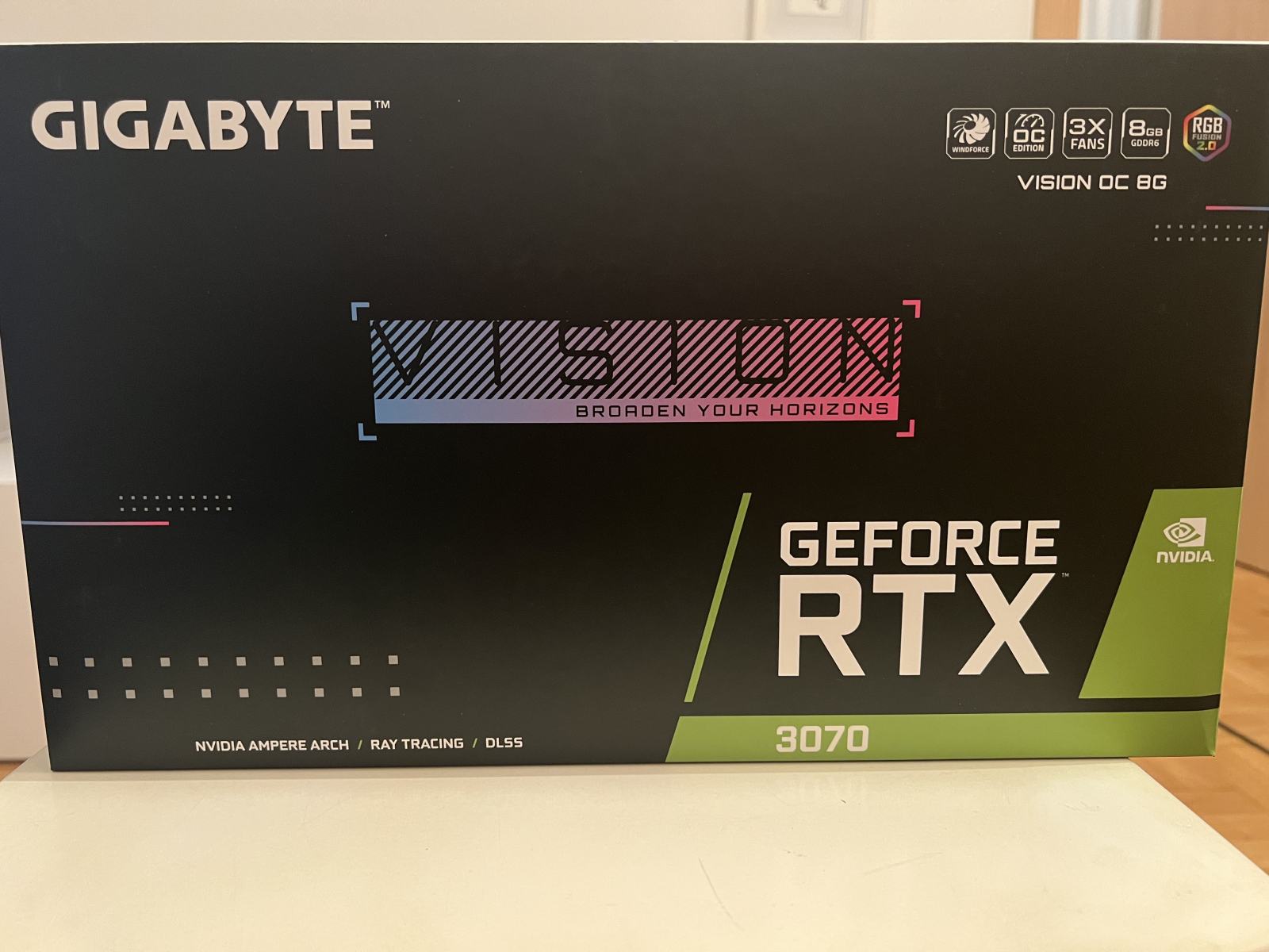 GIGABYTE GEFORCE RTX 3070 VISION OC 8G
