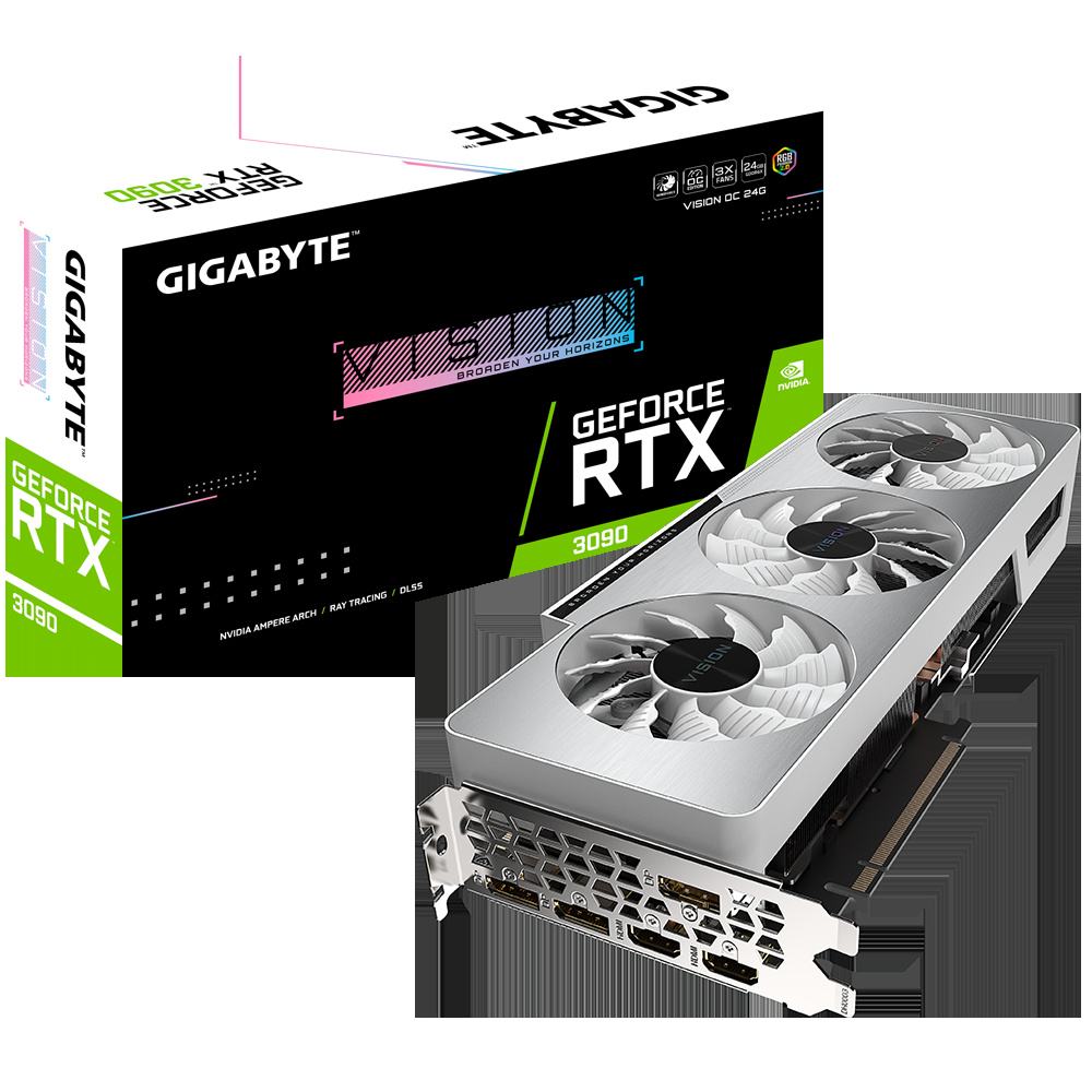 GIGABYTE GeForce RTX™ 3090 VISION OC 24G