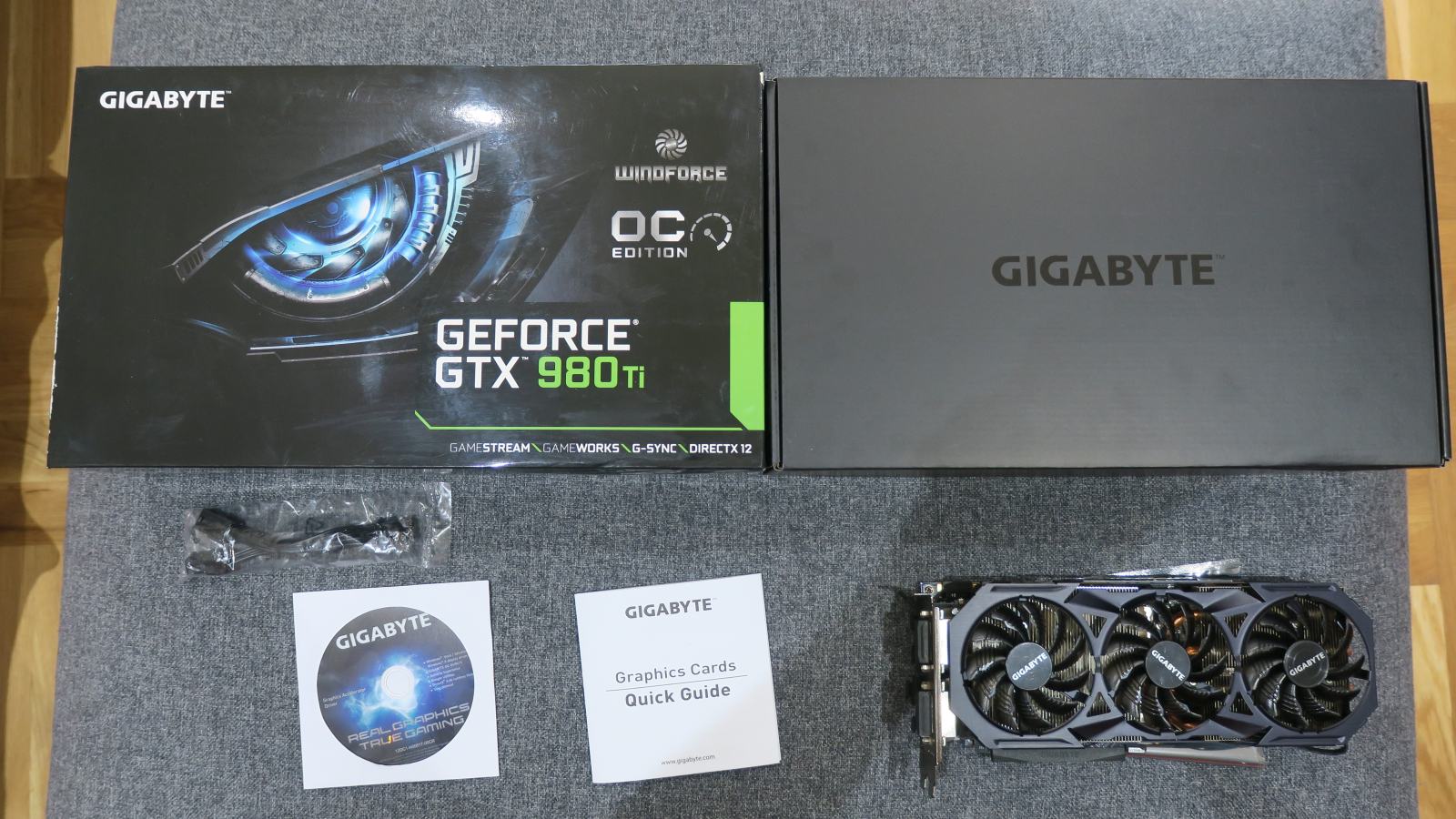Gigabyte GTX 980TI 6GB Windforce OC ( u rangu GTX 1070 )