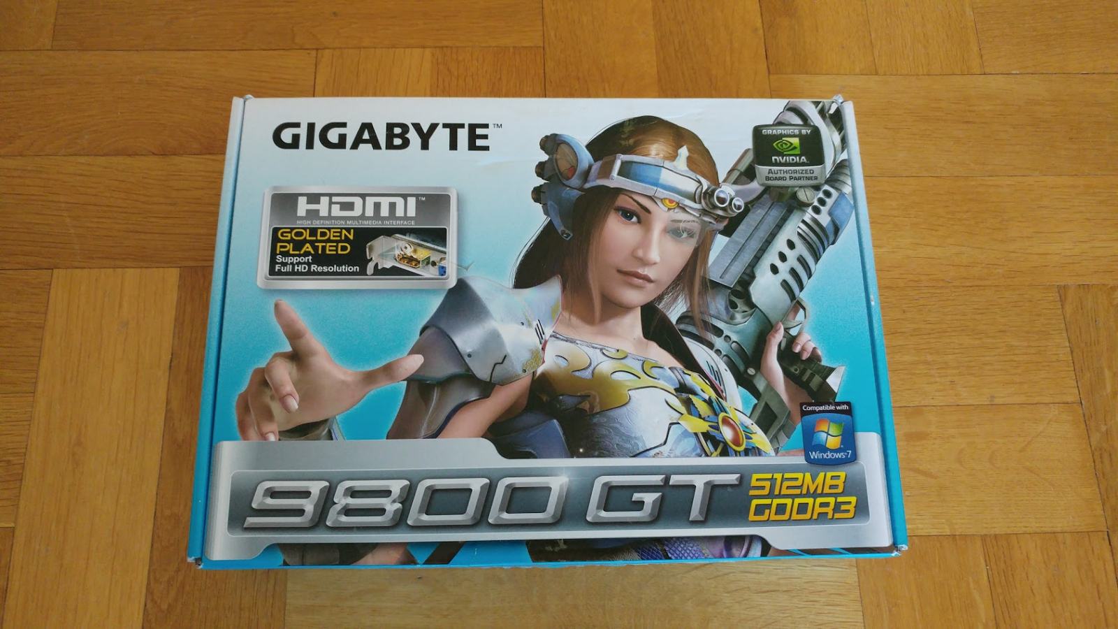 Gigabyte Nvidia 9800 GT 512MB