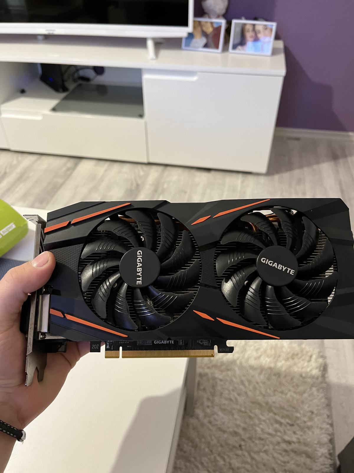 GIGABYTE RX580 8GB - KAO NOVO