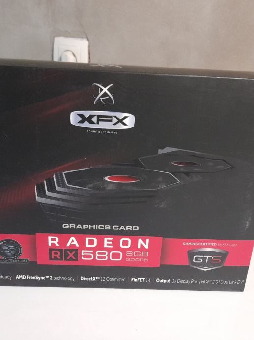 GPU XFX GTS RX580, 8GB